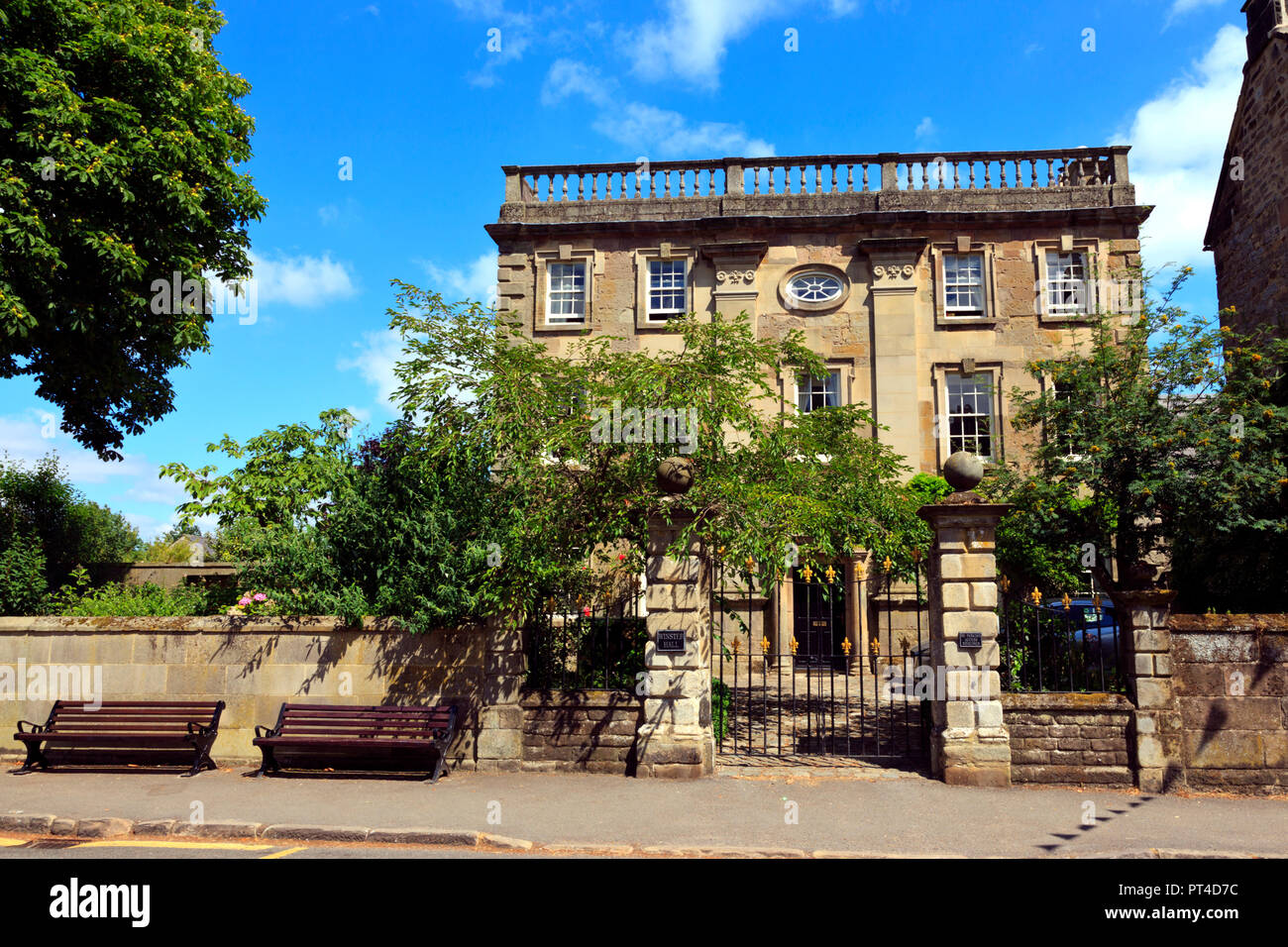 Winster Hall, Winster, Derbyshire Stock Photo - Alamy
