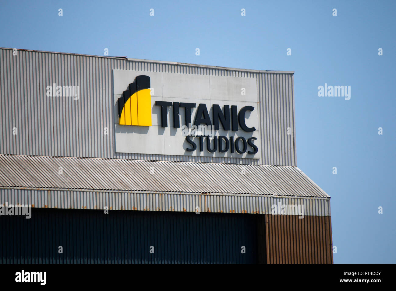 Titanic studios logo hi-res stock photography and images - Alamy