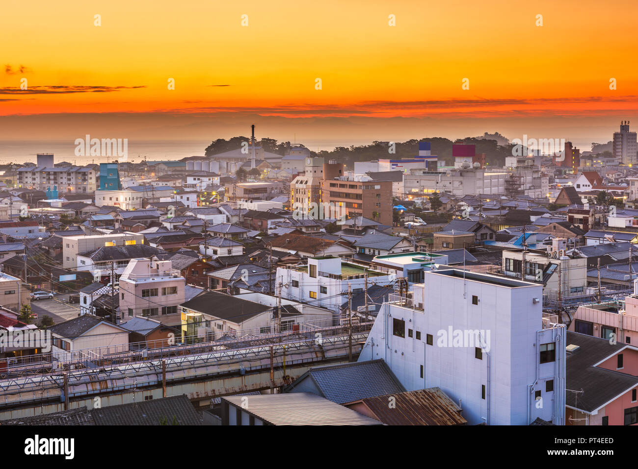 Shimabara city aerial hi-res stock photography and images - Alamy