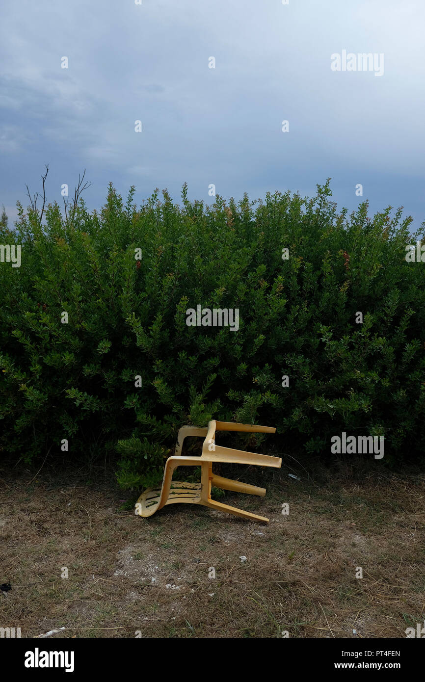 Fallen chair hi-res stock photography and images - Alamy