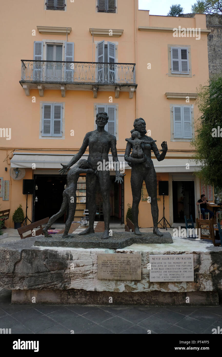 Holocaust memorial of corfu hi-res stock photography and images - Alamy