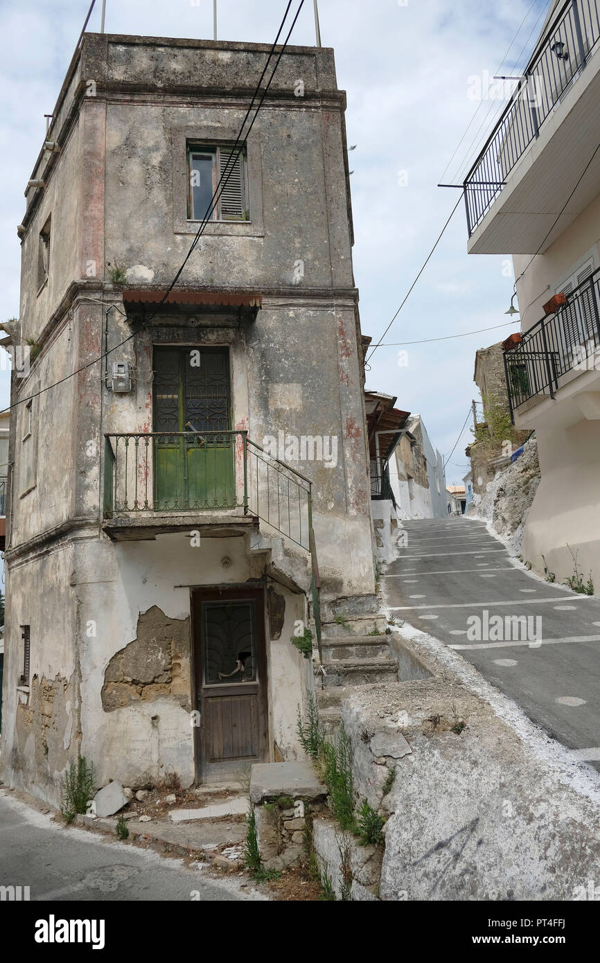 Corfu house hi-res stock photography and images - Alamy