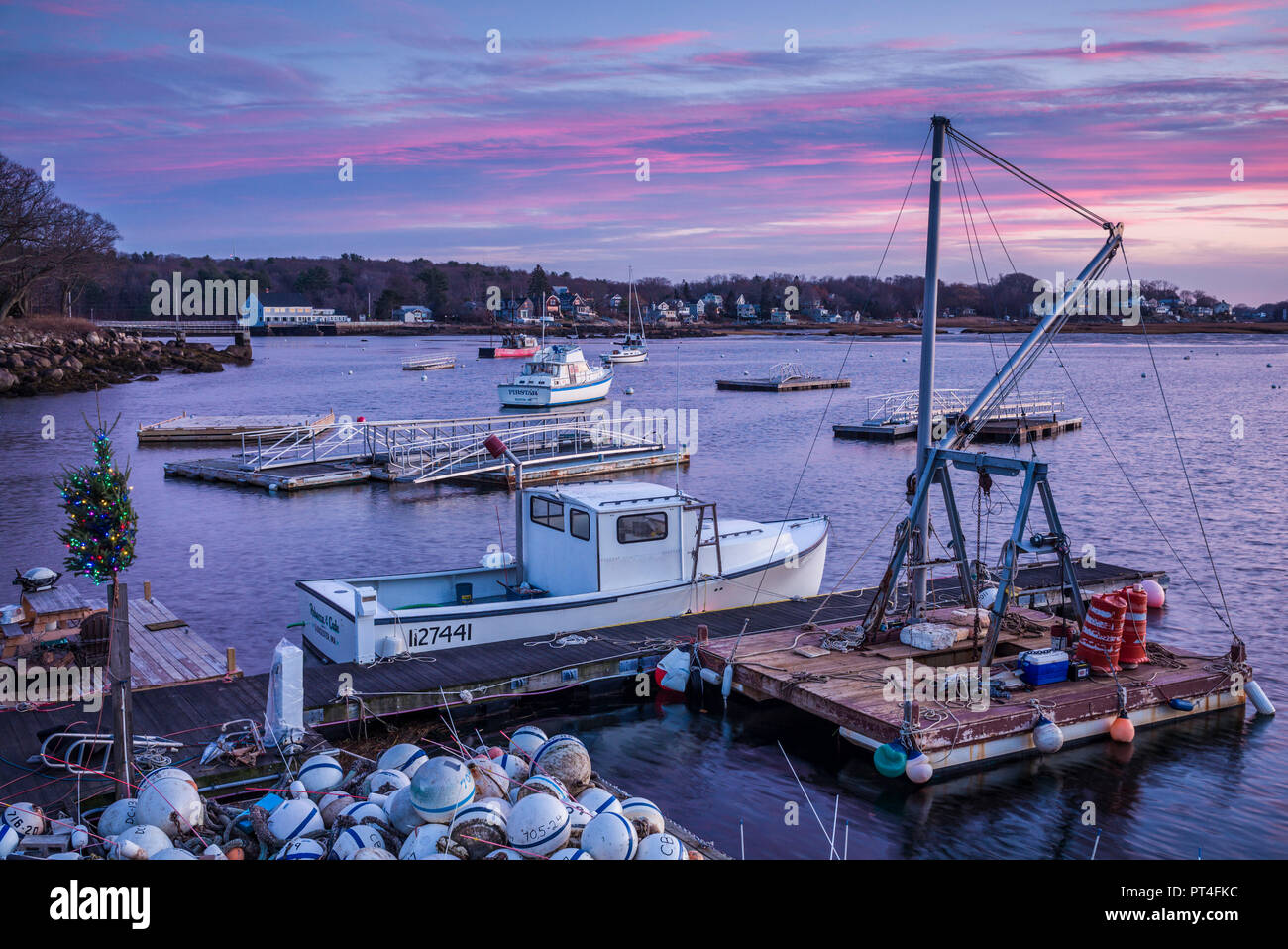 Harbor with small christmas tree hi-res stock photography and images ...