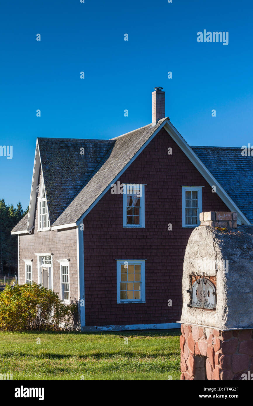 Canada, Quebec, Gaspe Peninsula, New Richmond, Duthie Point, former ...