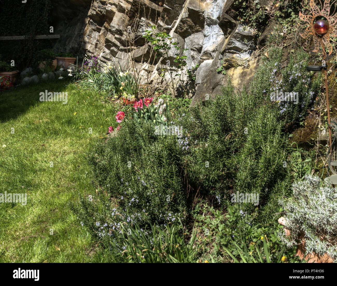 Informal garden corner hi-res stock photography and images - Alamy