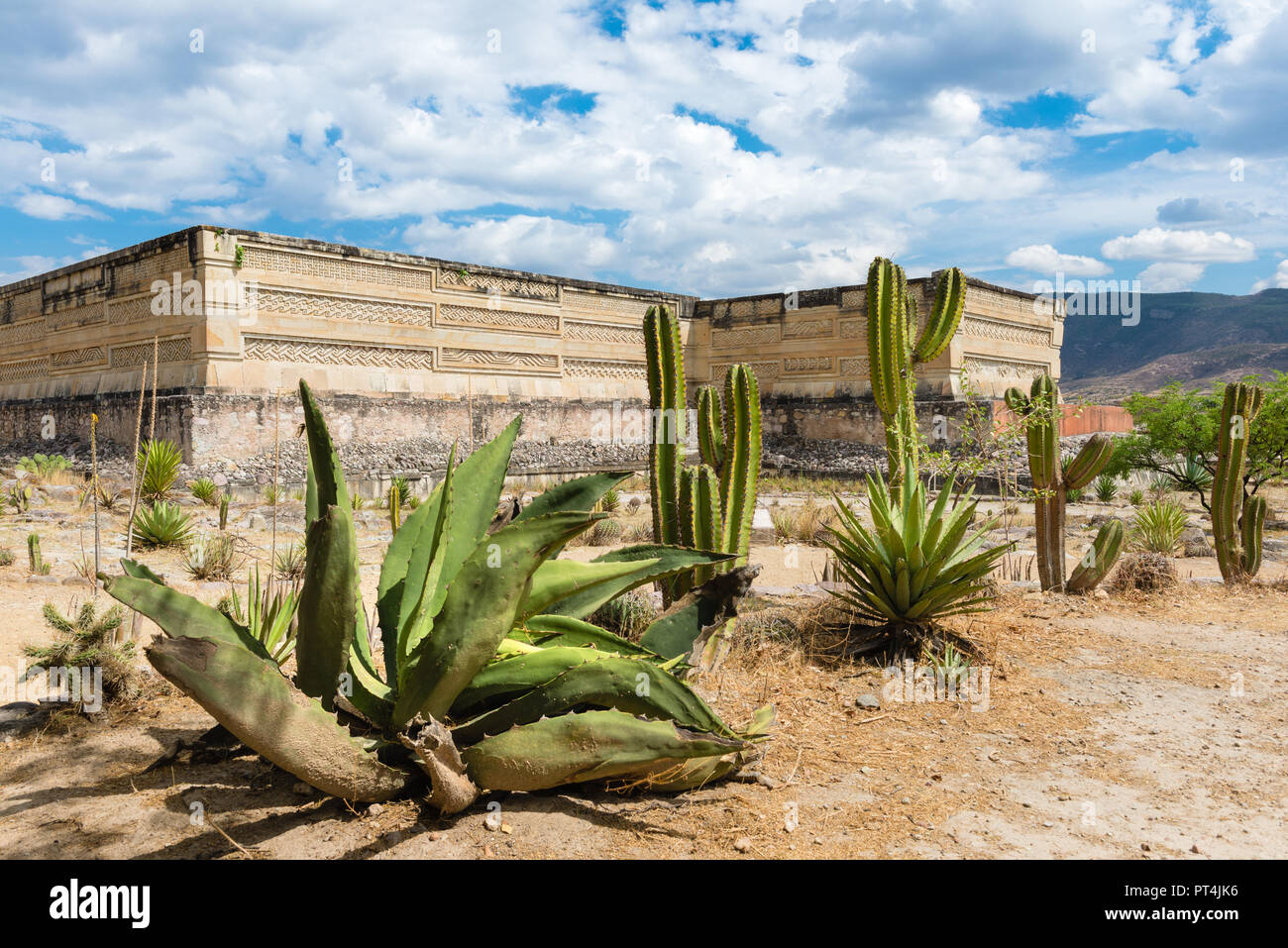 Mitla archaeological site, Mexico Stock Photo - Alamy