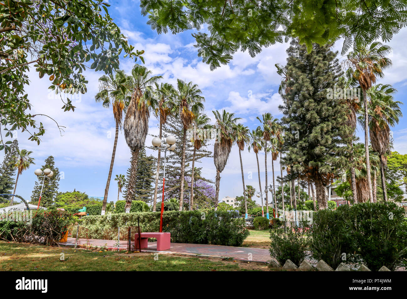 A photo of Gaza Municipality Park, Gaza Strip, Palestinian Territory ...