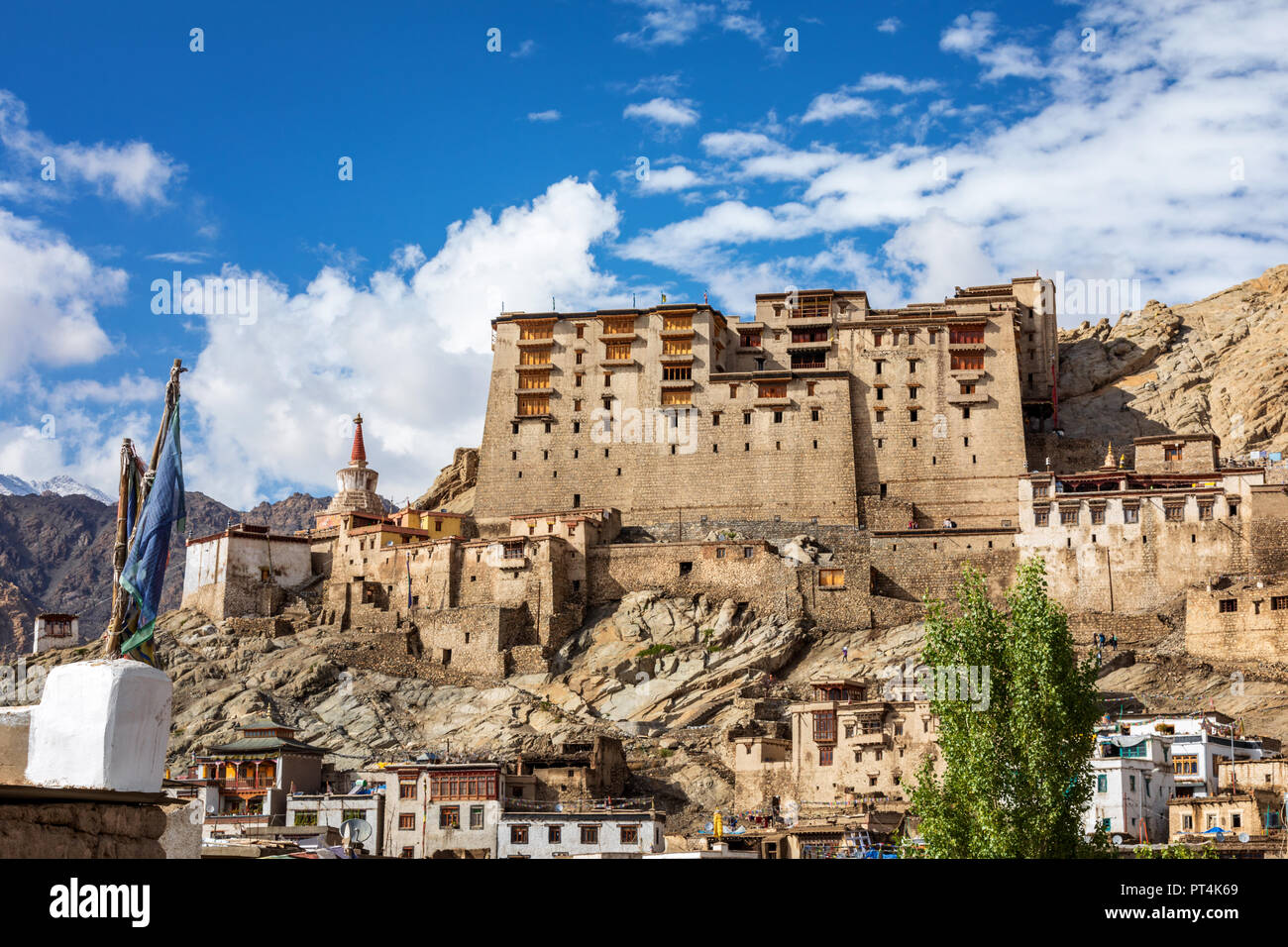 Leh Palace, Leh, Kashmir, India Stock Photo - Alamy