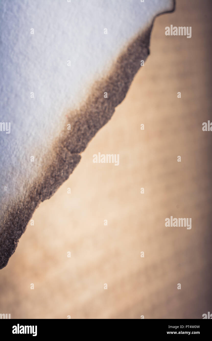 Paper with some burned edges Stock Photo - Alamy