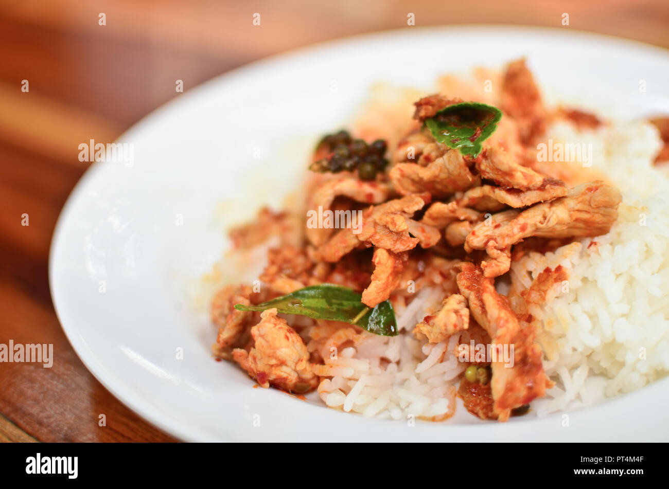 savory curry with pig Stock Photo - Alamy