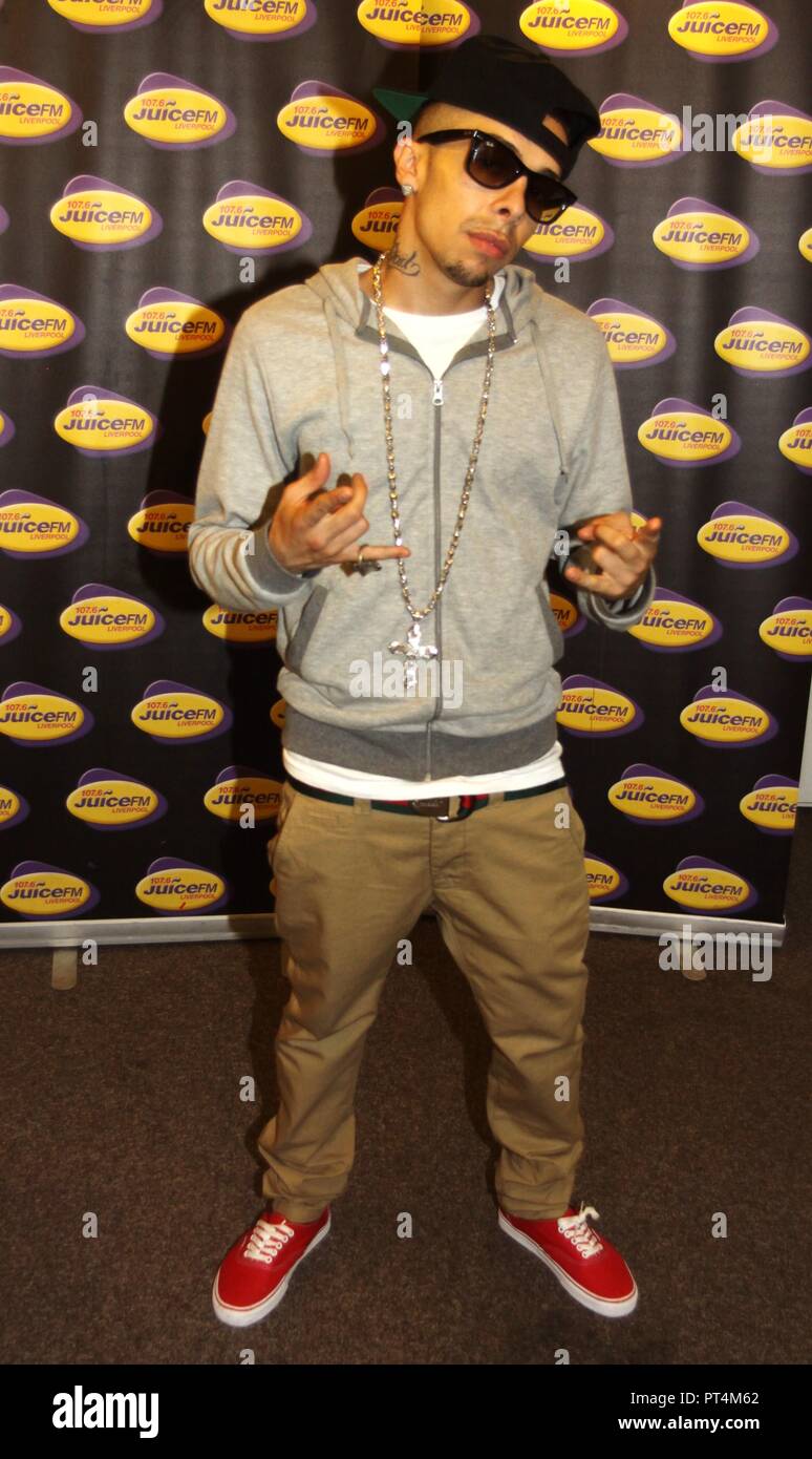 Liverpool,uk Rapper Dappy attends radio station in Liverpool to promote ...