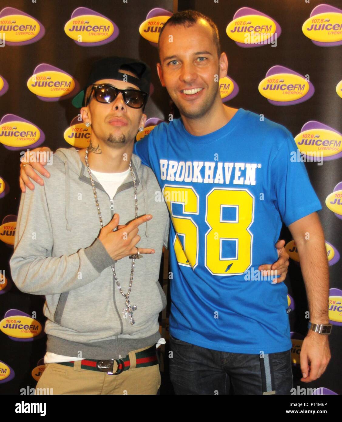 Liverpool,uk Rapper Dappy attends radio station in Liverpool to promote ...