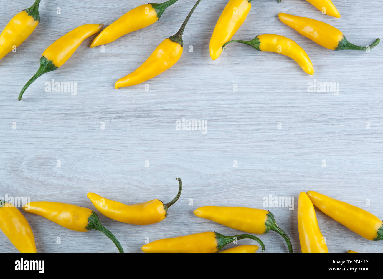 Chilli top view hi-res stock photography and images - Alamy