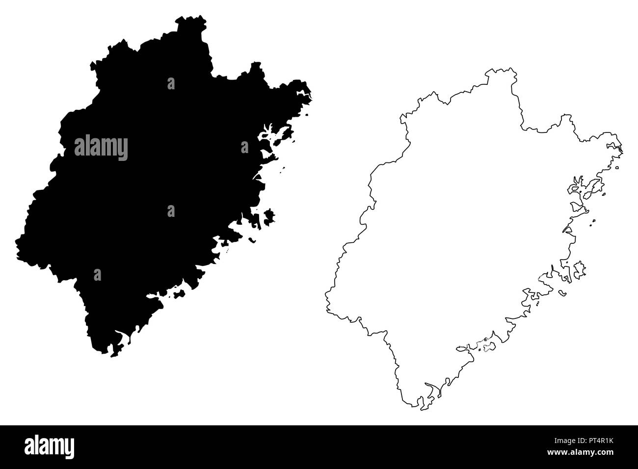 Fujian Province (Administrative divisions of China, China, People's ...