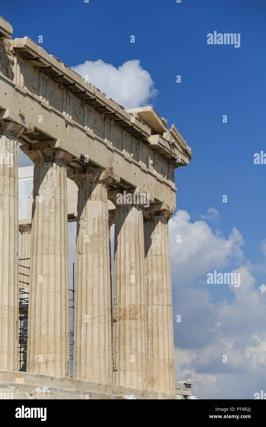 The Parthenon at the Acropolis in Athens, Greece Stock Photo - Alamy