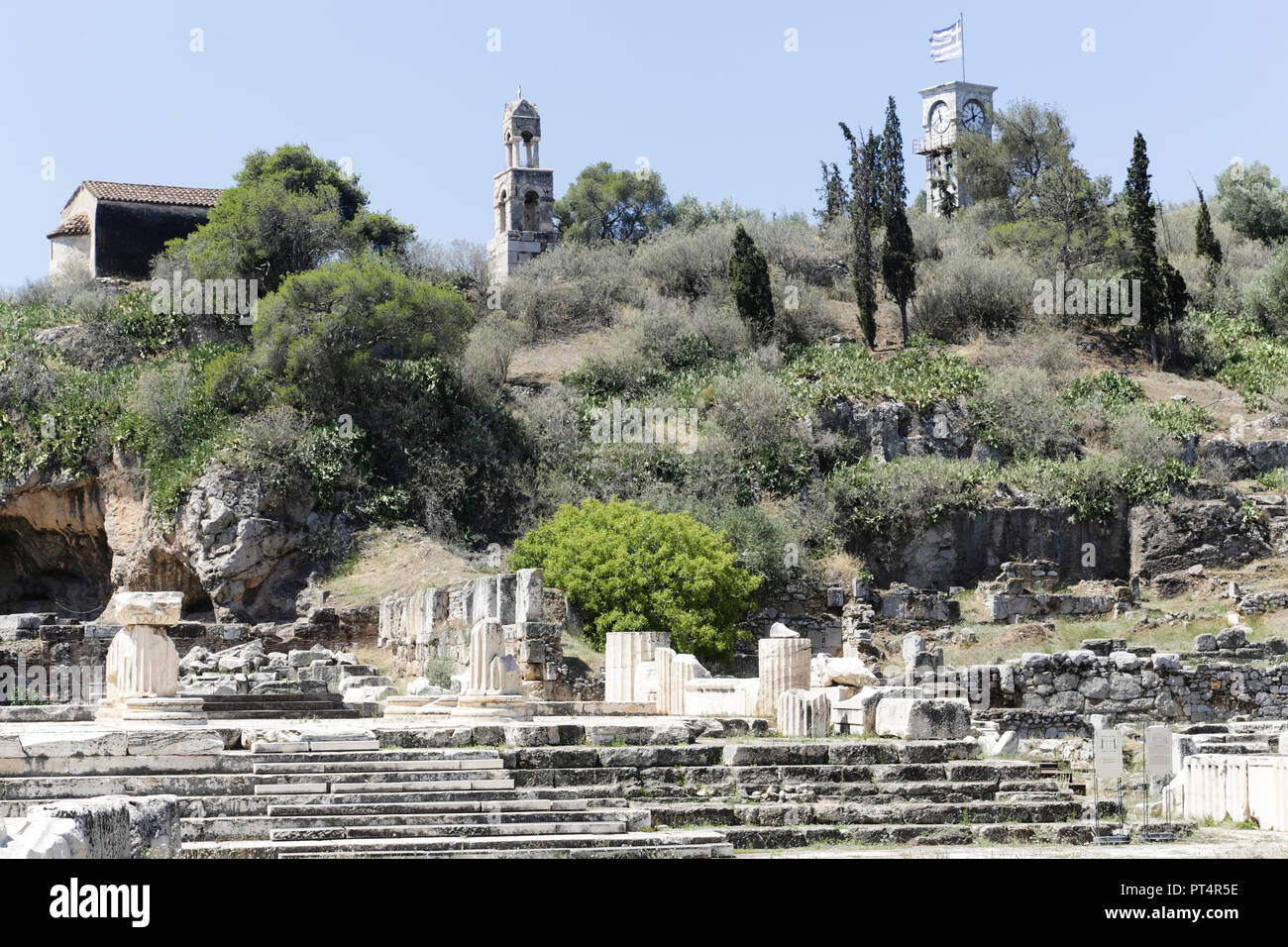 At the archaeological site of Elefsina, Greece Stock Photo - Alamy
