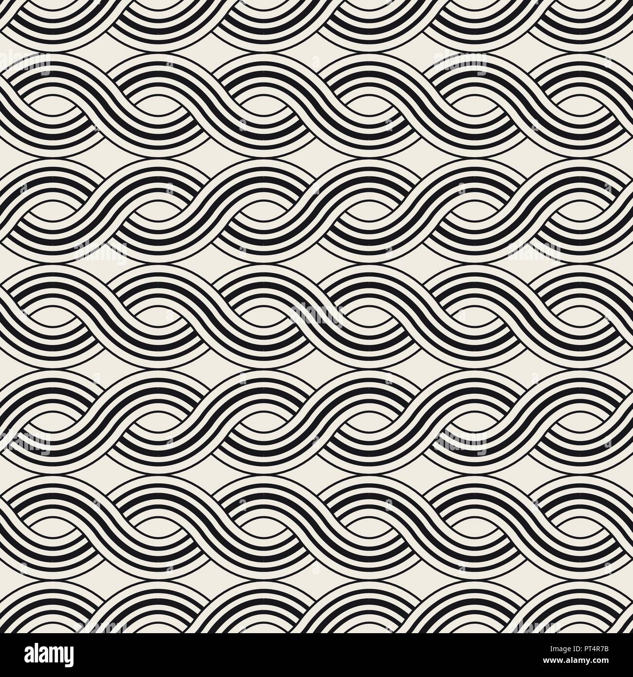 Vector seamless pattern. Modern stylish abstract texture. Repeating ...