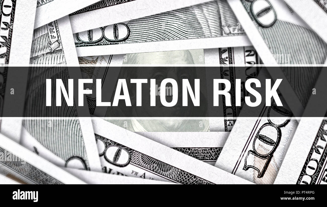 Inflation Risk Closeup Concept. American Dollars Cash Money,3D ...