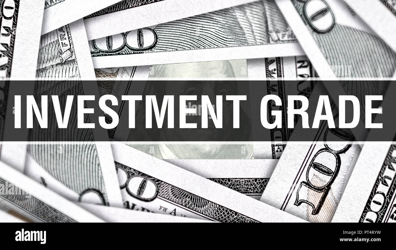 Investment Grade Closeup Concept. American Dollars Cash Money,3D ...
