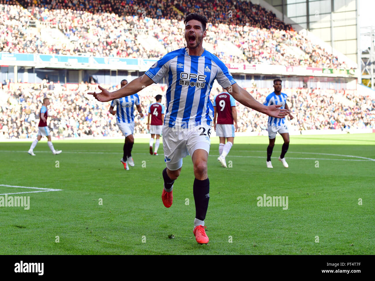 Huddersfield Town's Christopher Schindler celebrates scoring his side's ...