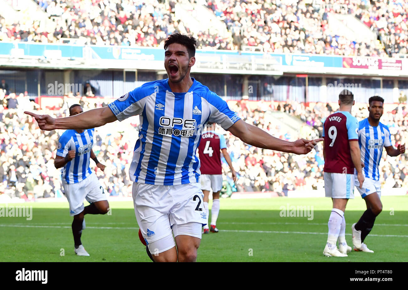 Huddersfield towns christopher schindler celebrates scoring hi-res ...