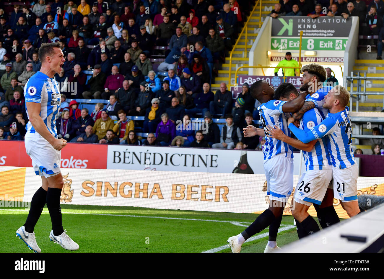 Huddersfield towns christopher schindler celebrates scoring hi-res ...
