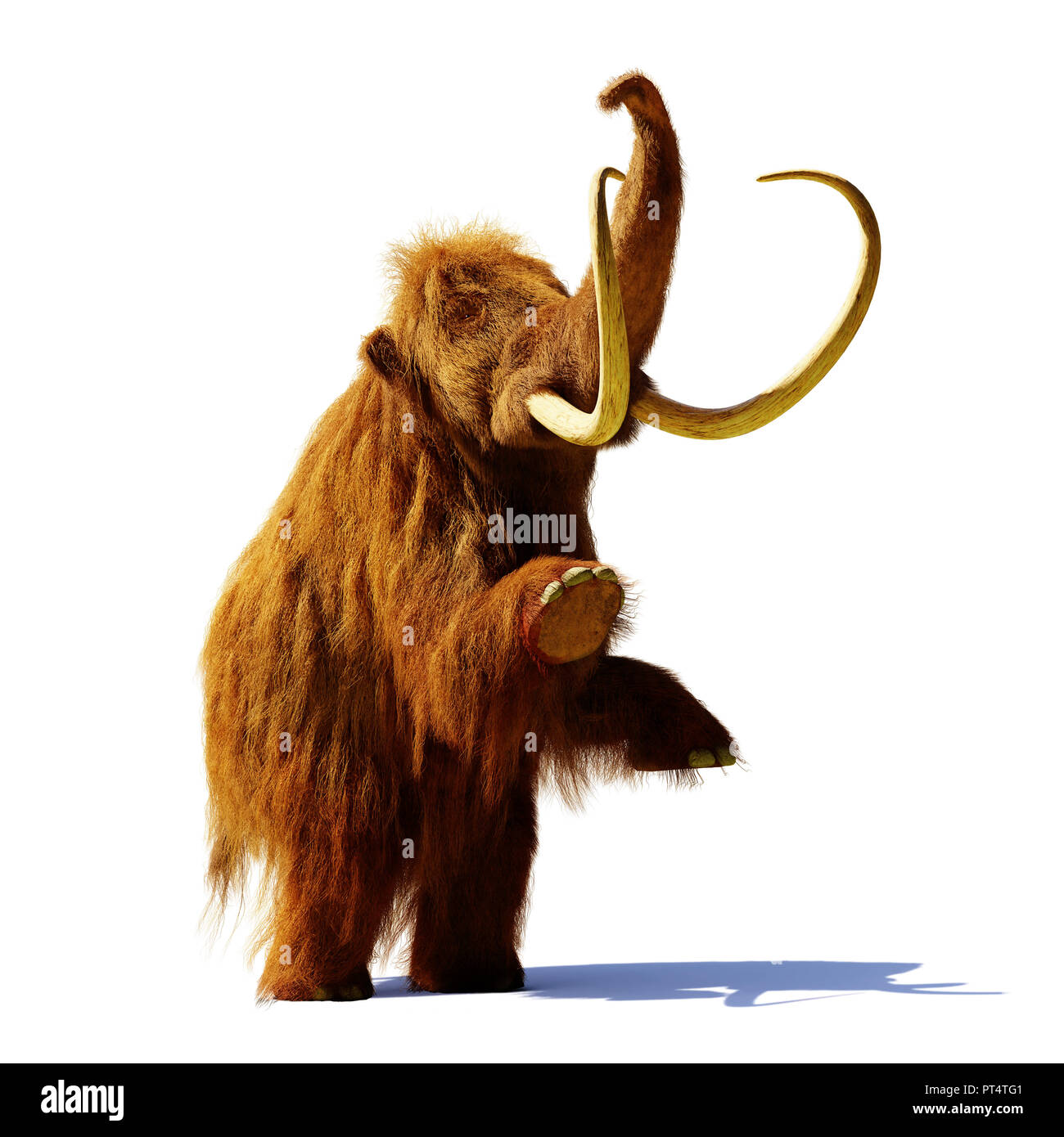 Mammoths ice age Cut Out Stock Images & Pictures - Alamy
