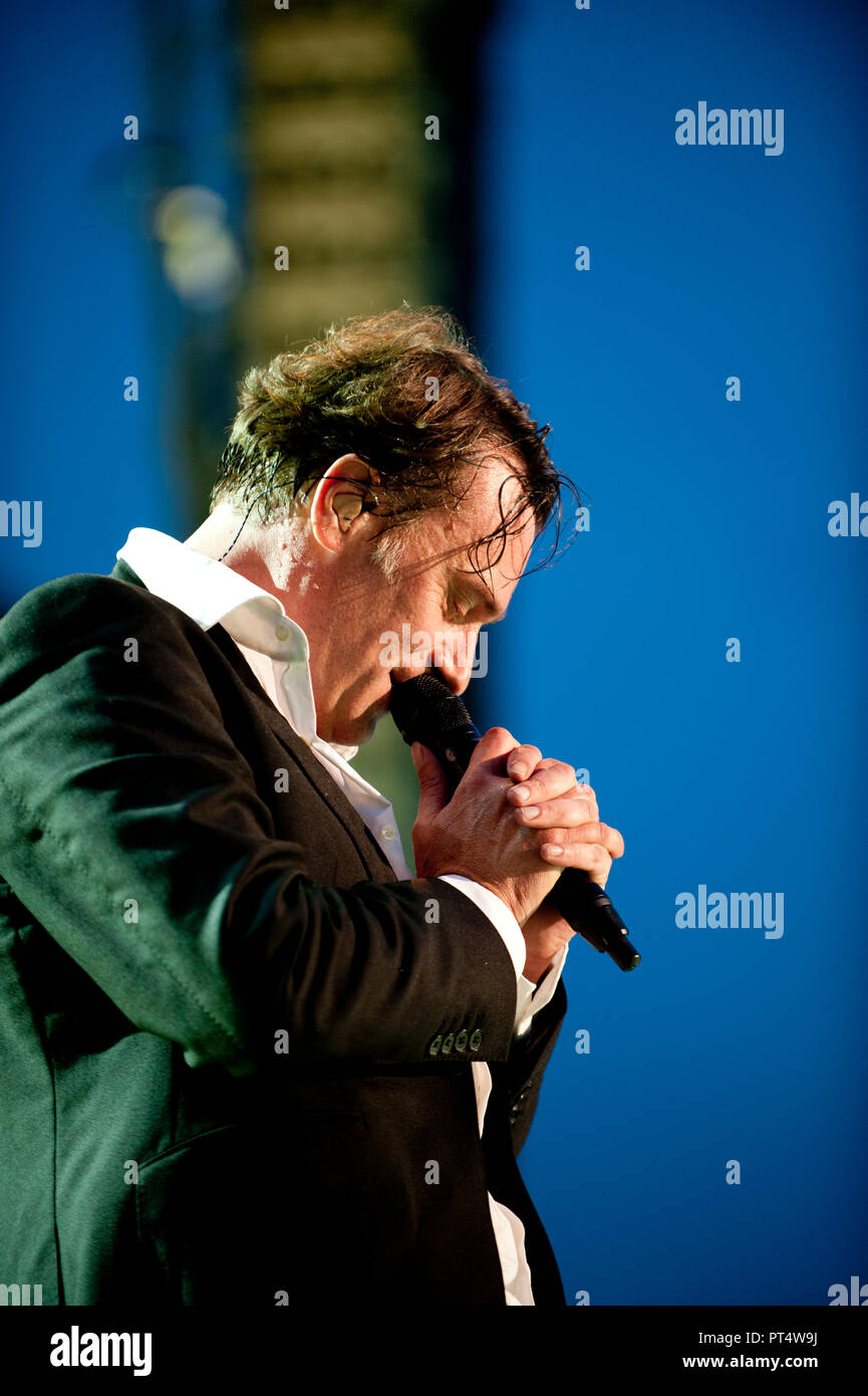 Concert of the Belgian band Daan at the Woosha festival (Belgium, 19/07 ...