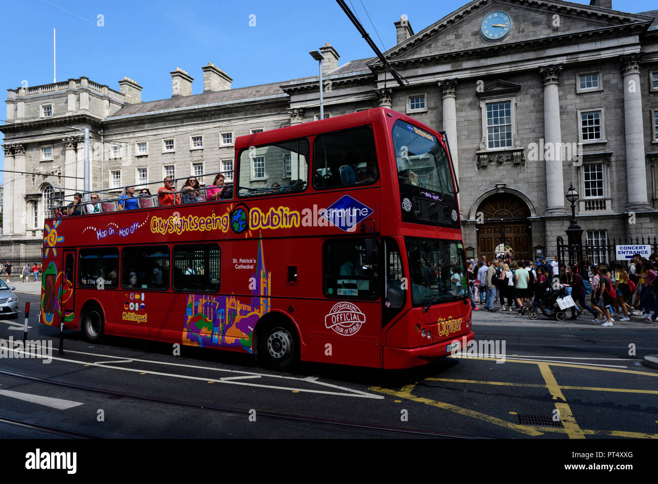 Dublin bus hi-res stock photography and images - Alamy