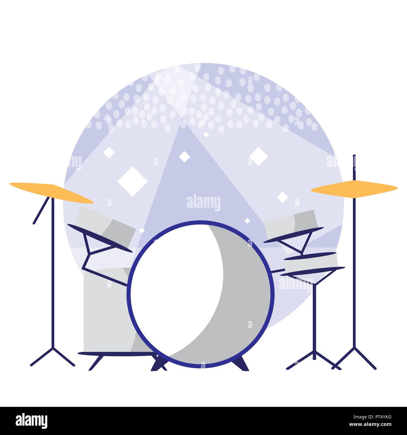 Battery instrument icon over white background, vector illustration ...