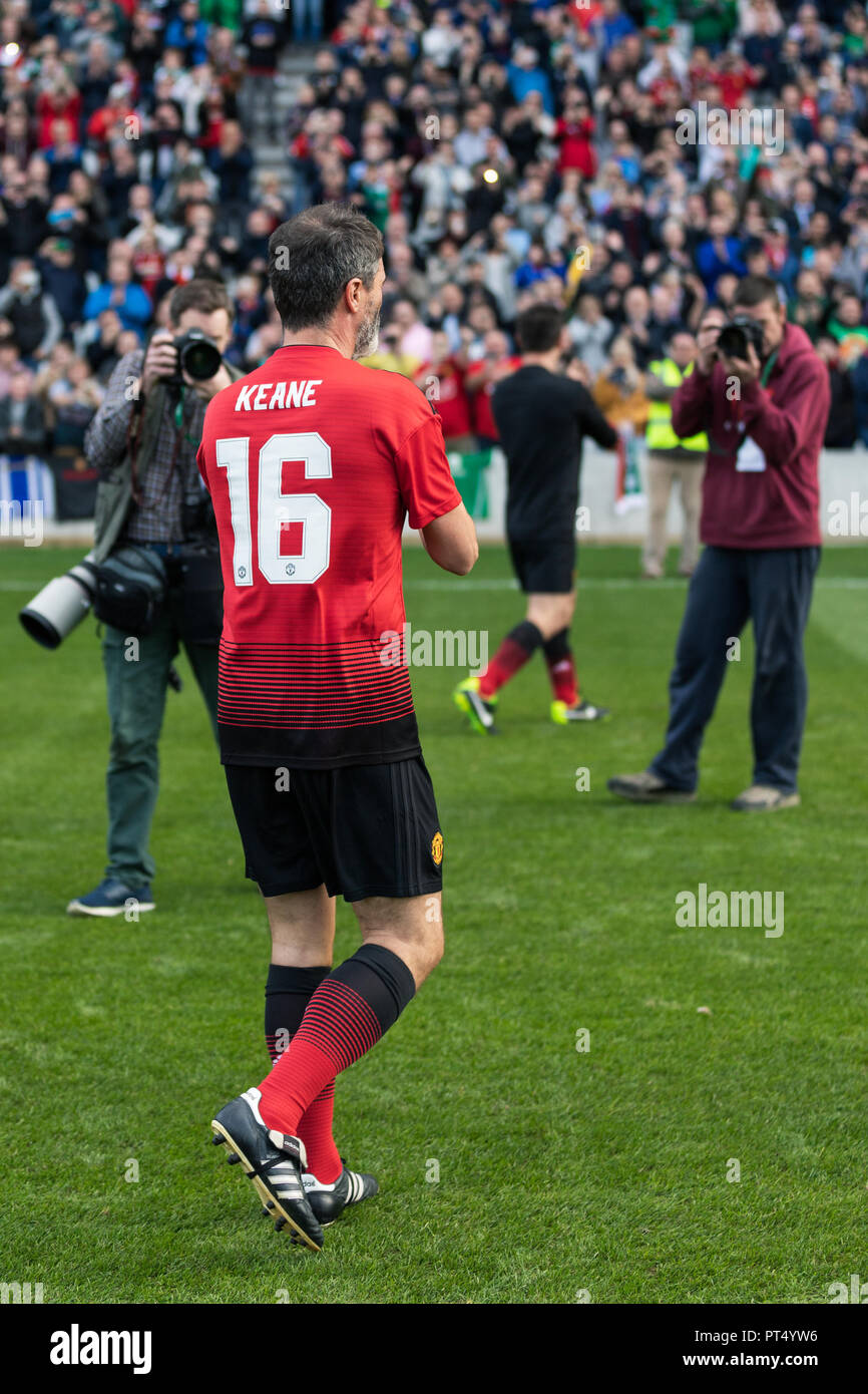 September 25th, 2018, Cork, Ireland - Roy Keane clapping with ...
