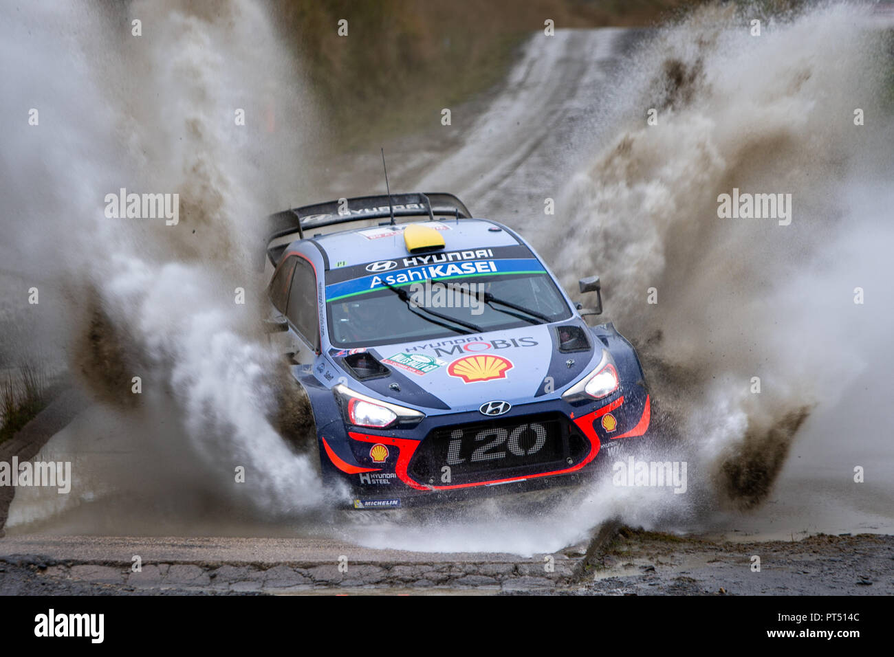 Sweet Lamb, UK. 6th Oct, 2018. WRC Dayinsure Wales Rally GB, day 3 ...