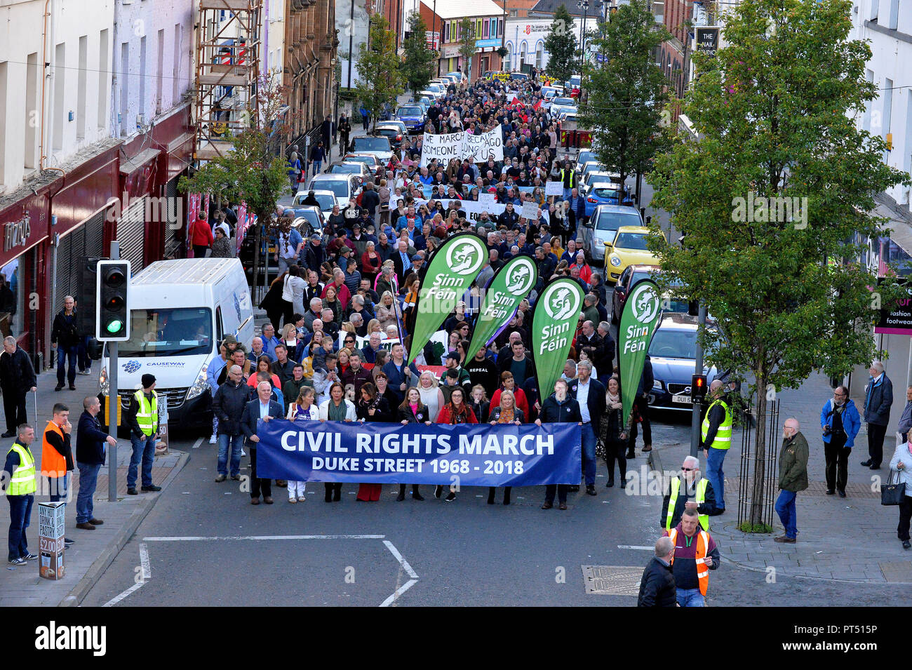 Londonderry 1968 hi-res stock photography and images - Alamy