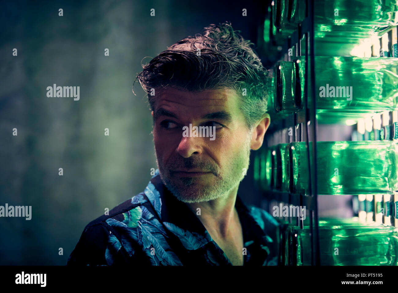 Spanish actor Nacho Guerreros during a portrait session in Madrid Stock ...