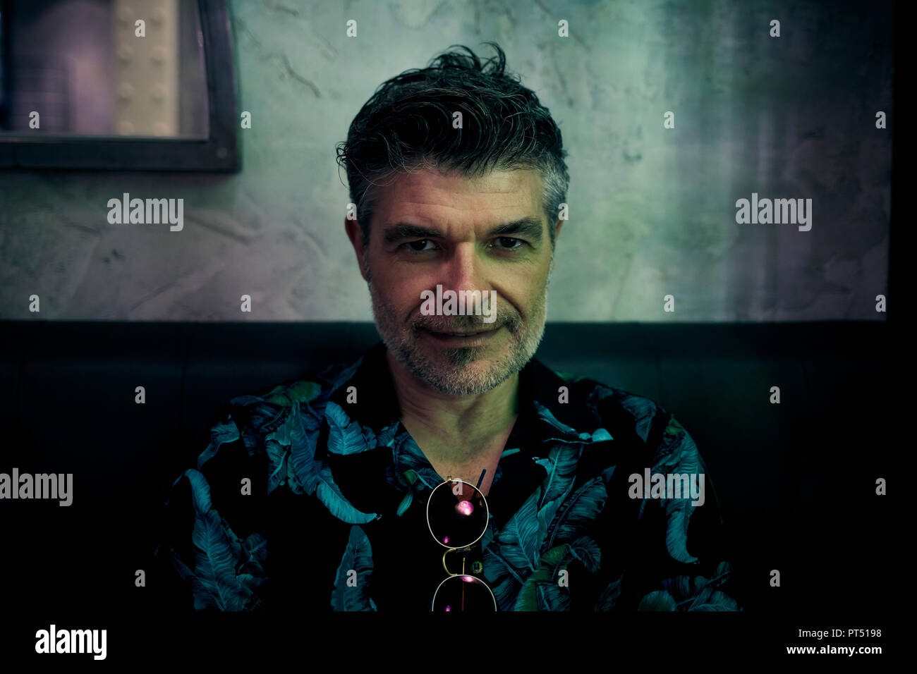 Spanish actor Nacho Guerreros during a portrait session in Madrid Stock ...