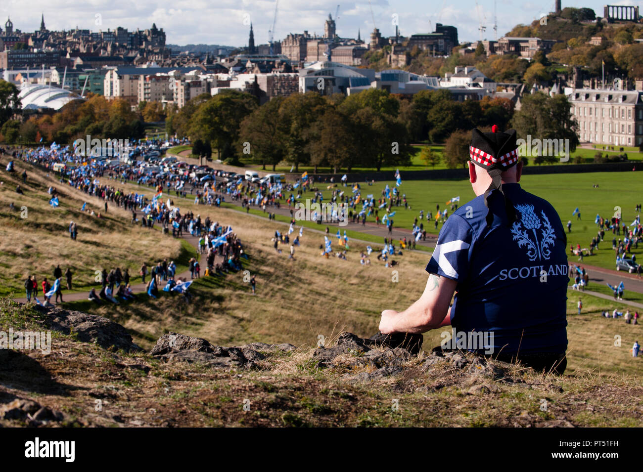 Edinburgh, UK. 6th Oct 2018. Thousands march in Edinburgh for the ...