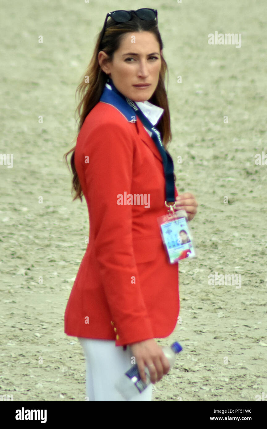 October 6, 2018 - Barcelona, Catalonia, Spain - Professional jockey ...