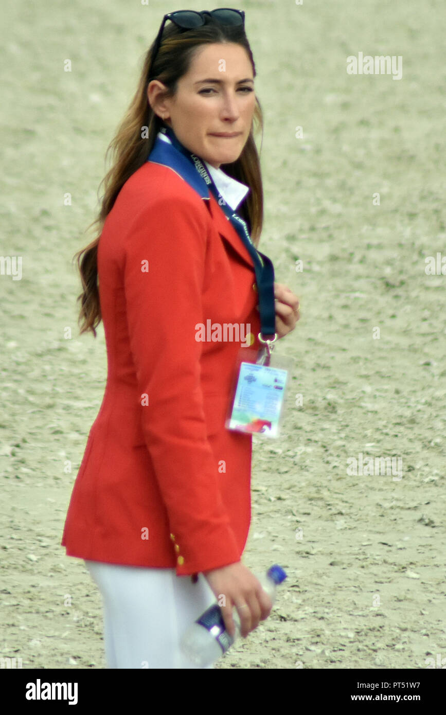 October 6, 2018 - Barcelona, Catalonia, Spain - Professional jockey ...