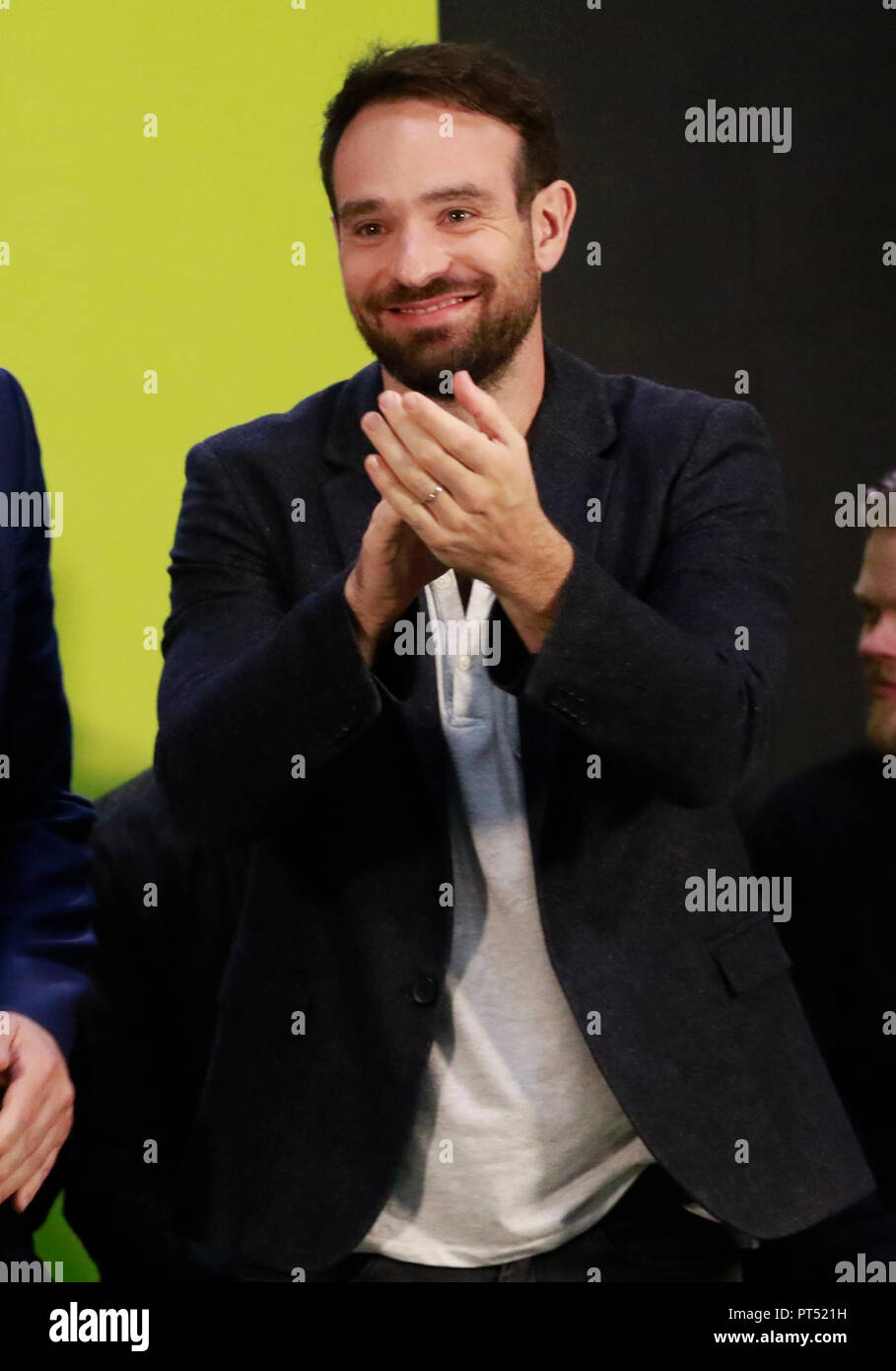 New York, NY, USA. 6th Oct, 2018. Charlie Cox at Marvel's Daredevil ...