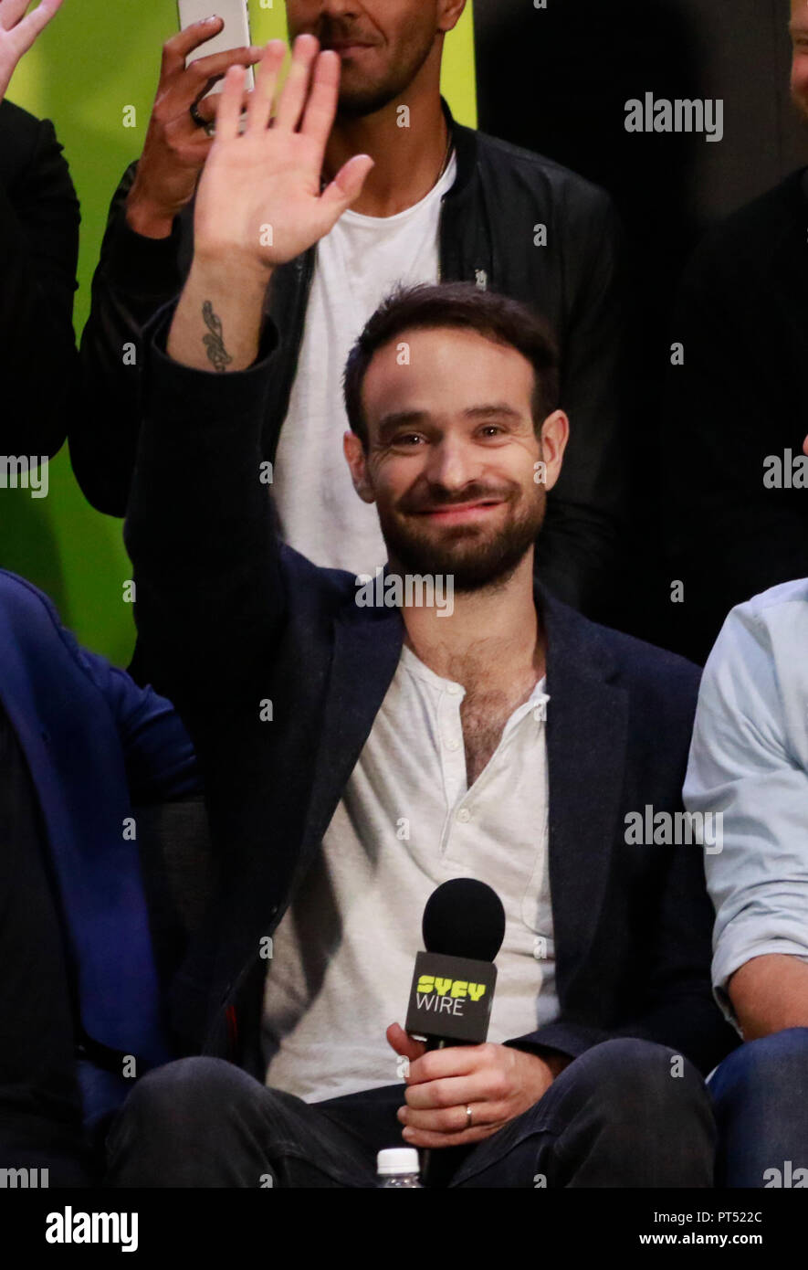New York, NY, USA. 6th Oct, 2018. Charlie Cox at Marvel's Daredevil ...