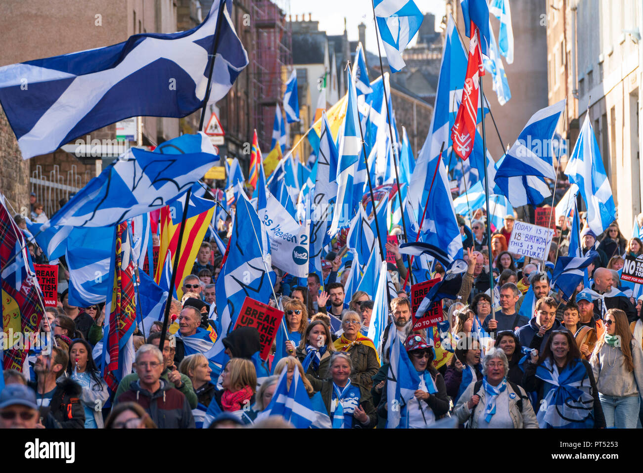 Edinburgh, Scotland, United Kingdom, 7th October 2018. All Under One ...