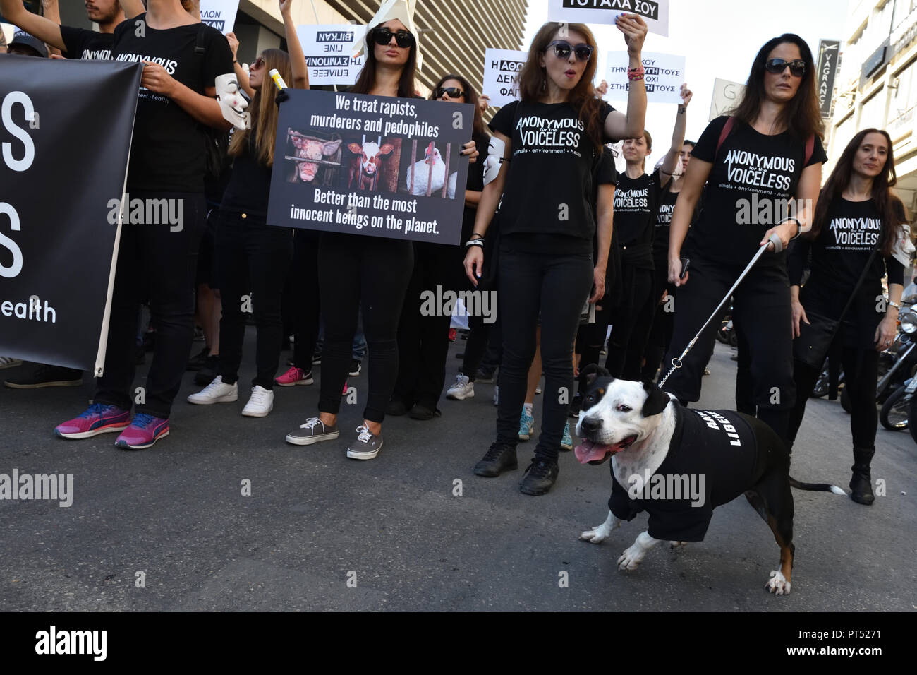 Vegan protest hi-res stock photography and images - Alamy