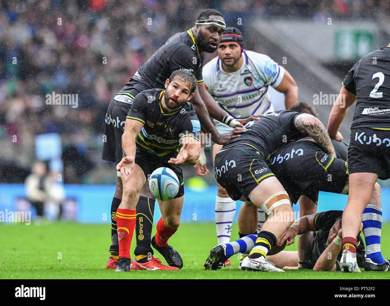 Leicester tigers rugby club ground hi-res stock photography and images ...