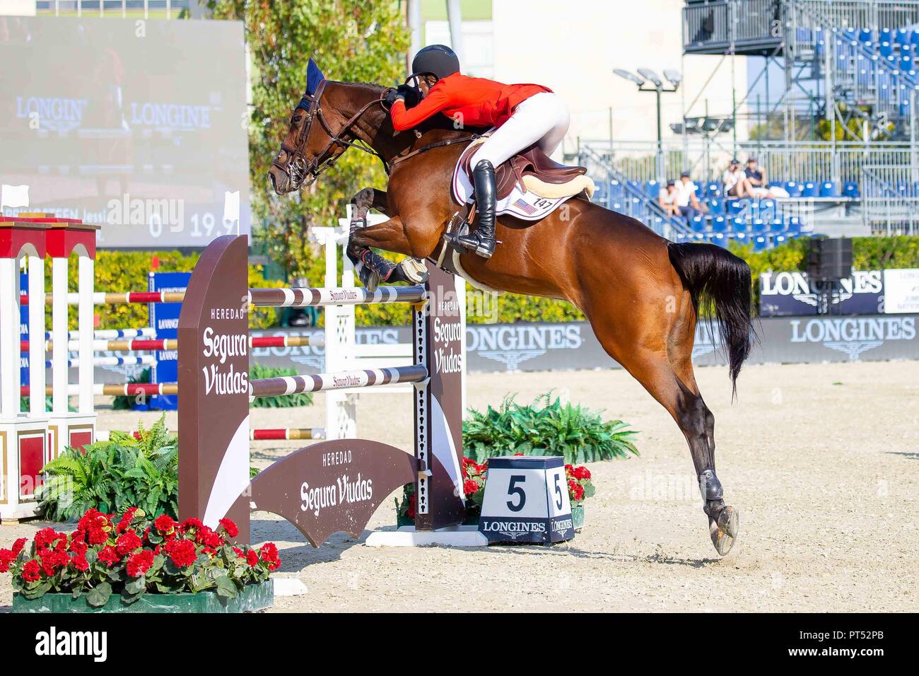 Barcelona, Spain. 6th Oct 2018. Winner. Jessica Springsteen. USA ...