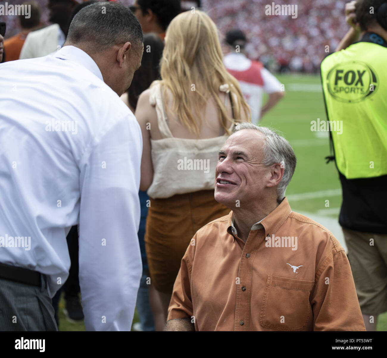Dallas, Texas, USA. 6th Oct, 2018. Texas Governor ''GREG ABBOTT ...