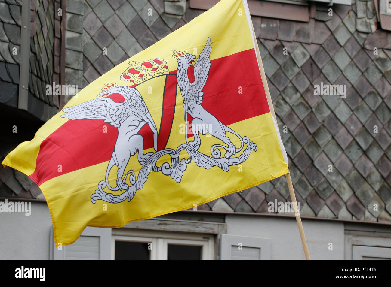 Flag of the grand duchy of baden hi-res stock photography and images ...