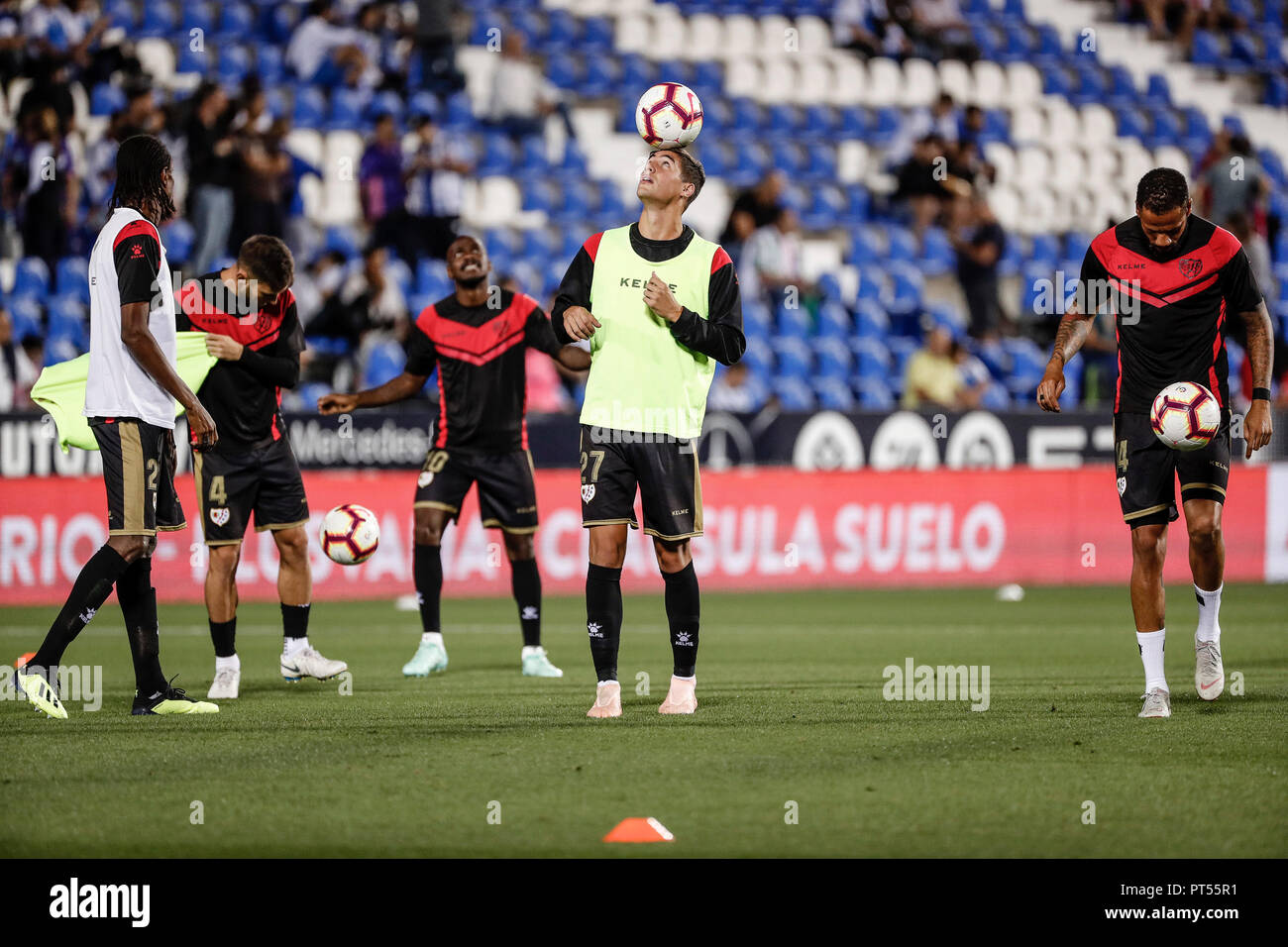 Estadio Municipal de Butarque, Leganes, Spain. 6th Oct, 2018. La Liga ...