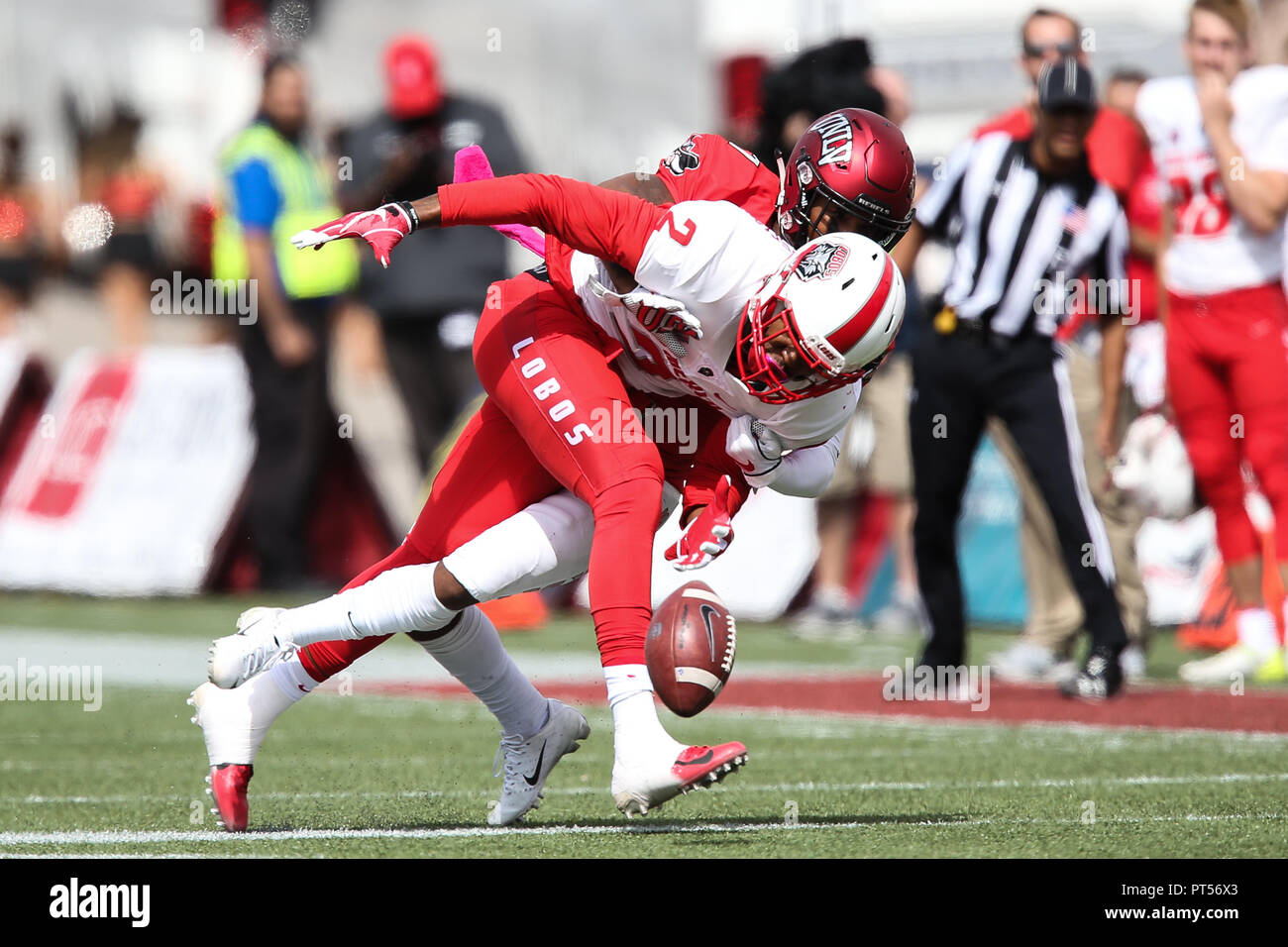 October 6, 2018: New Mexico Lobos wide receiver Delane Hart-Johnson (2 ...
