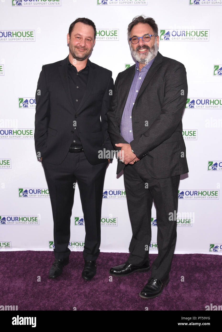 Culver City, California, USA. 6th Oct, 2018. DAN FOGELMAN and KEN OLIN ...