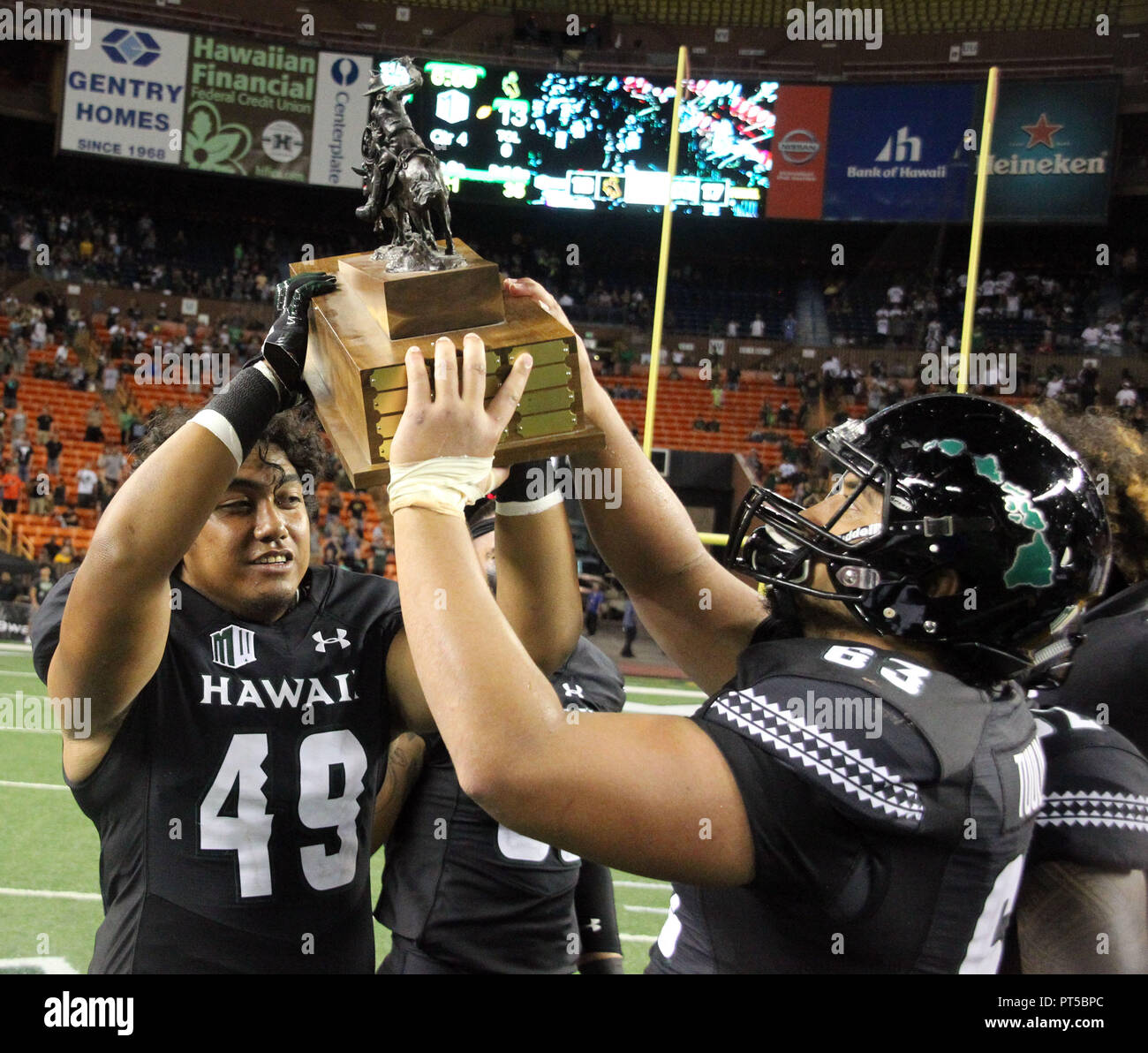 October 6, 2018 - Celebration ensues with the turn over of the Paniolo ...